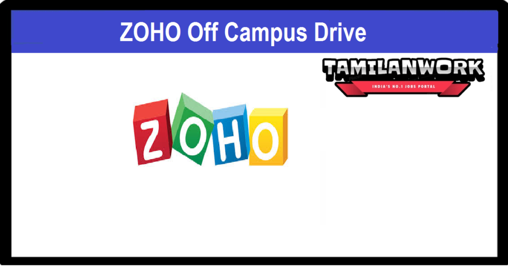 ZOHO Off Campus Drive 2024 Apply Now!..